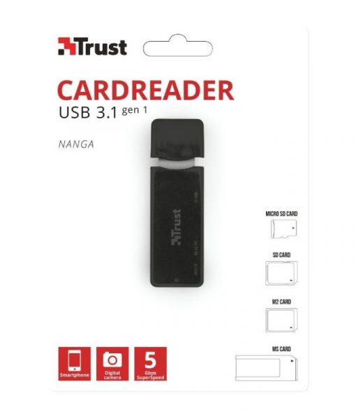 Trust Nanga USB 3.1 Card Reader 21935 | e-Gate