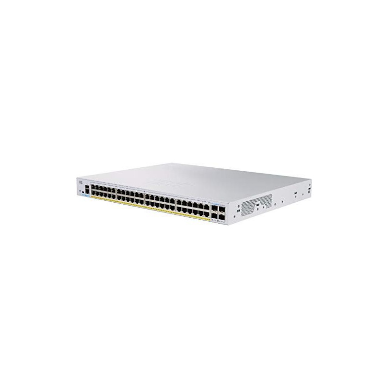 Cisco Business 350 48-Port Rackmount Gigabit Managed Switch 740W PoE+ ...