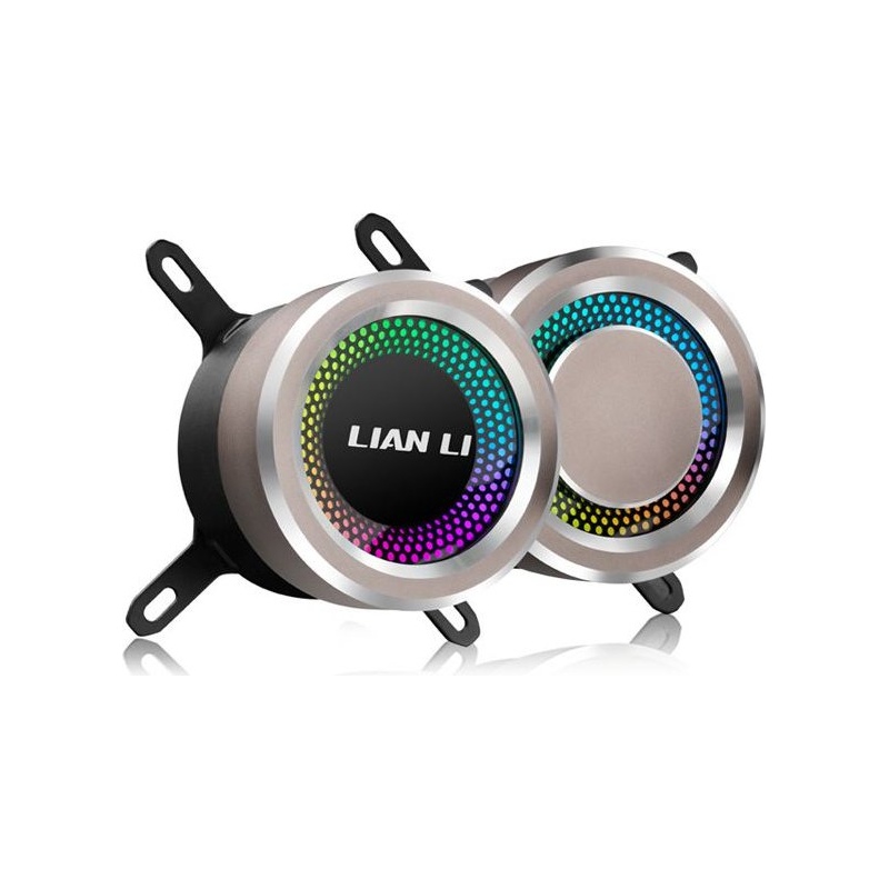 Lian Li Galahad 240 SL Edition ARGB CPU Liquid Cooler Black GA-240SLB ...