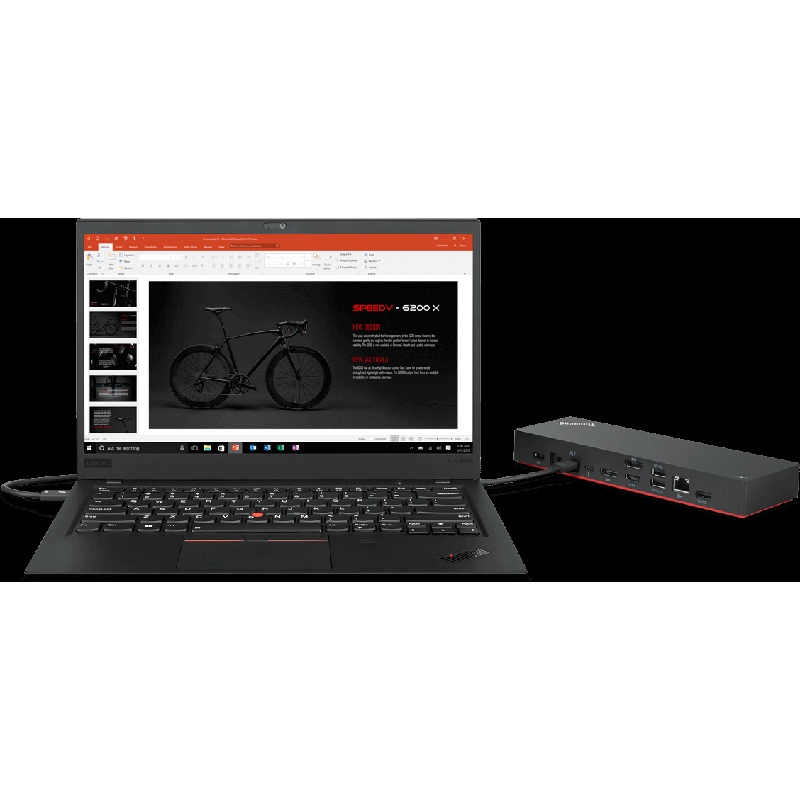 Lenovo ThinkPad Thunderbolt 4 Workstation Dock 135W PD Black 40B00135EU ...