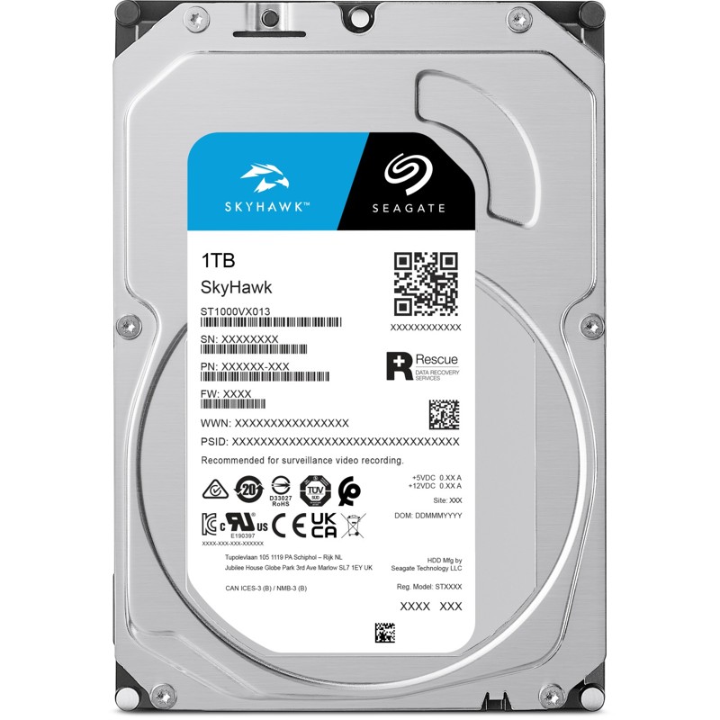 Seagate Skyhawk 1TB 3.5" Sata III ST1000VX013 | e-Gate
