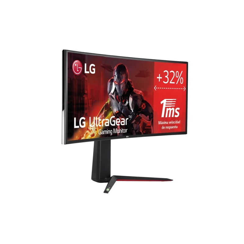 LG UltraGear 34" UWQHD nano-IPS 160Hz HDR 10-bit Gaming Curved Monitor ...